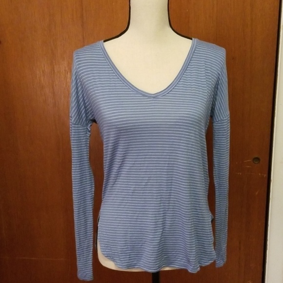 Mudd | Tops | Mudd Striped Oversized Long Sleeved Tee | Poshmark